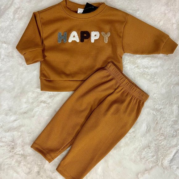 Matching Sets | New Boys Brown Happy Outfit | Poshmark